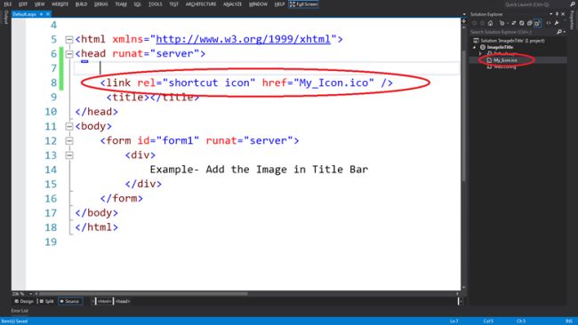 How To Add An Image To A Title Bar